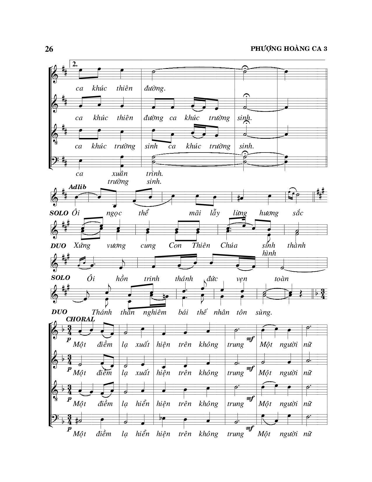 [Sheet] Phụng hoàng ca PDF lyrics & chords