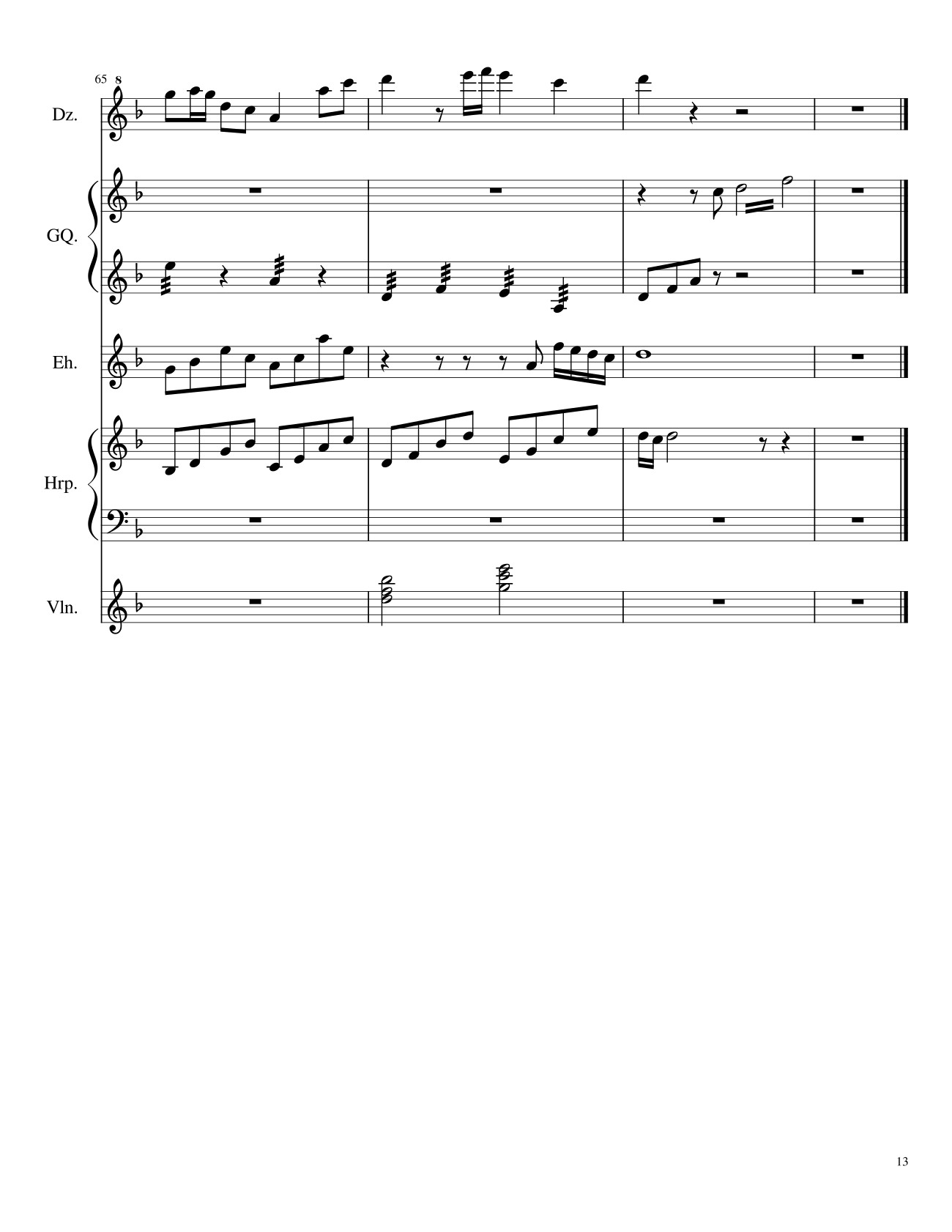[Sheet] Traditional Chinese Music Sheet Violin PDF lyrics & chords