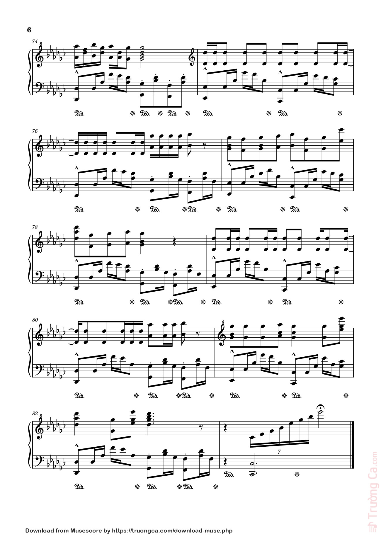 [Sheet] Tada Koe Hitotsu Sheet Piano PDF, chords Piano, mp4/midi