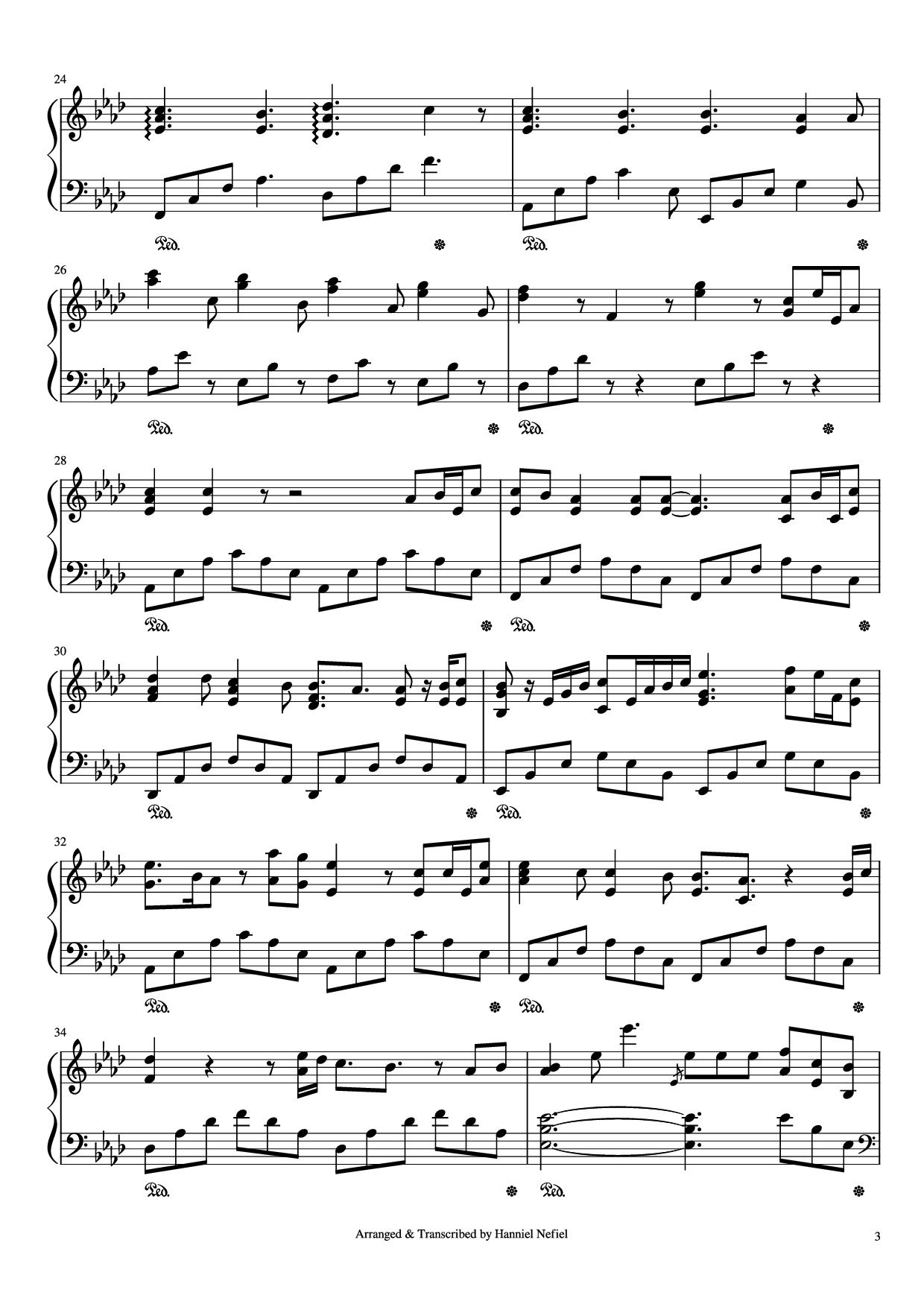 [Sheet] Perfect Piano PDF, chords Piano, mp4/midi