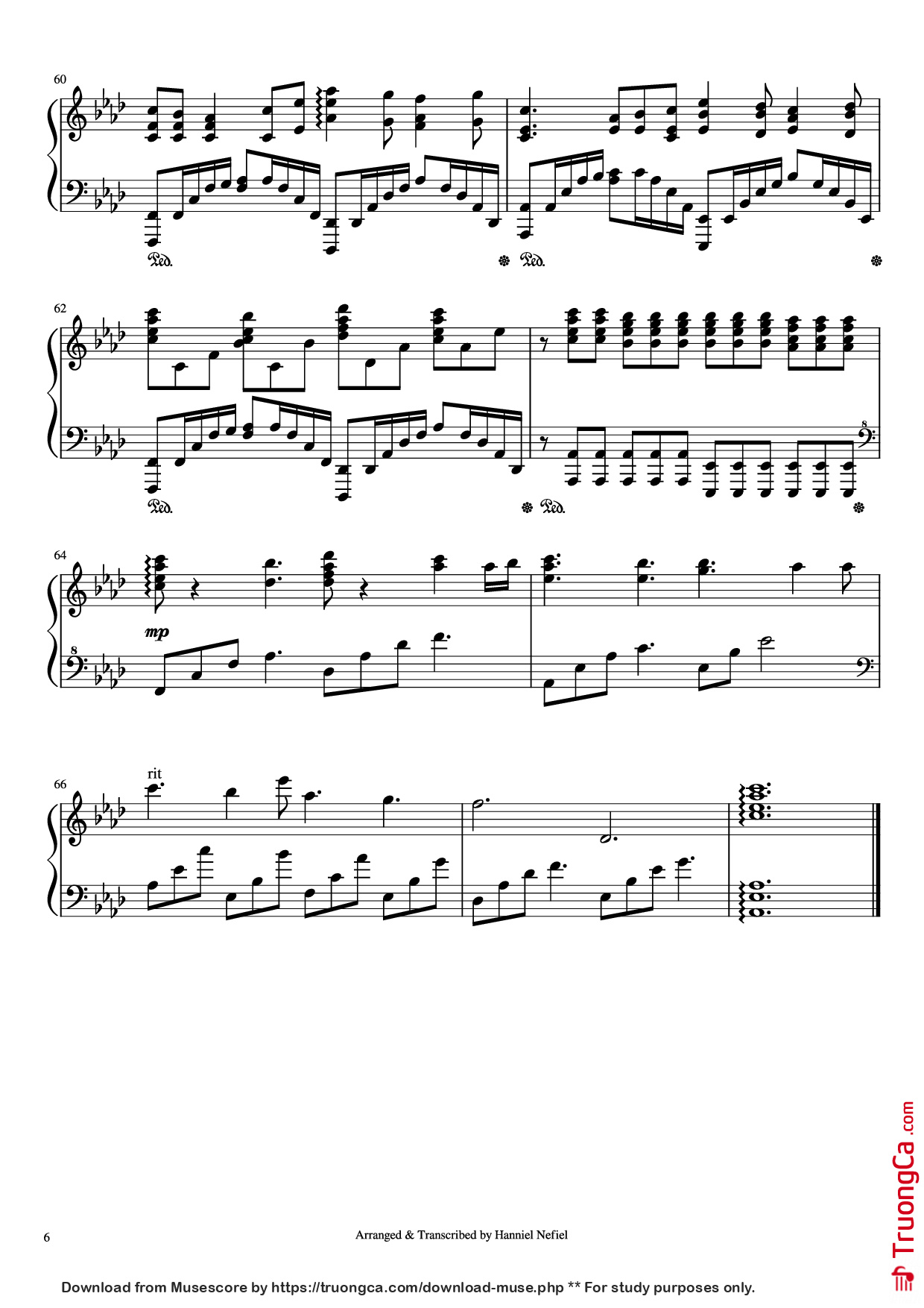 [Sheet] Perfect Piano PDF, chords Piano, mp4/midi
