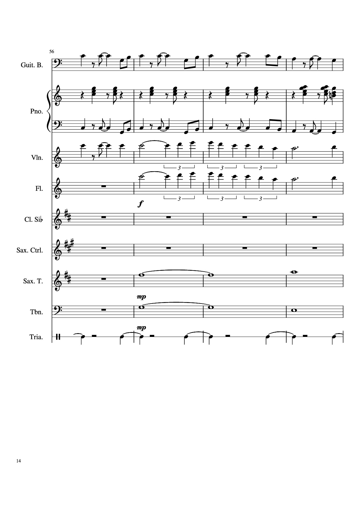 [Sheet] Stand By Me Piano & Violin PDF, chords Piano, mp4/midi