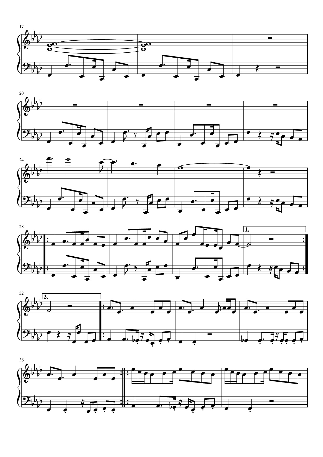 [Sheet] Axel F Piano PDF, chords Piano, mp4/midi