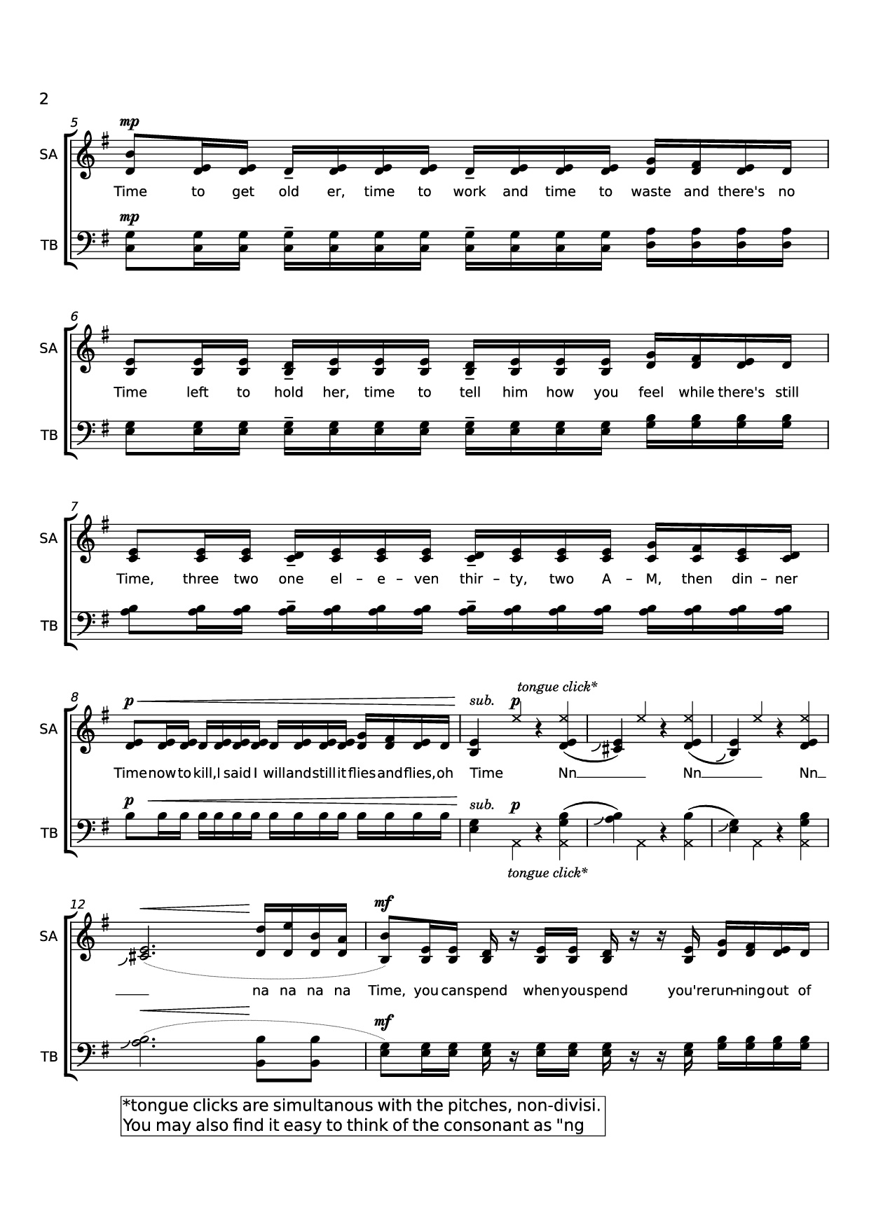 [Sheet] Time PDF lyrics & chords