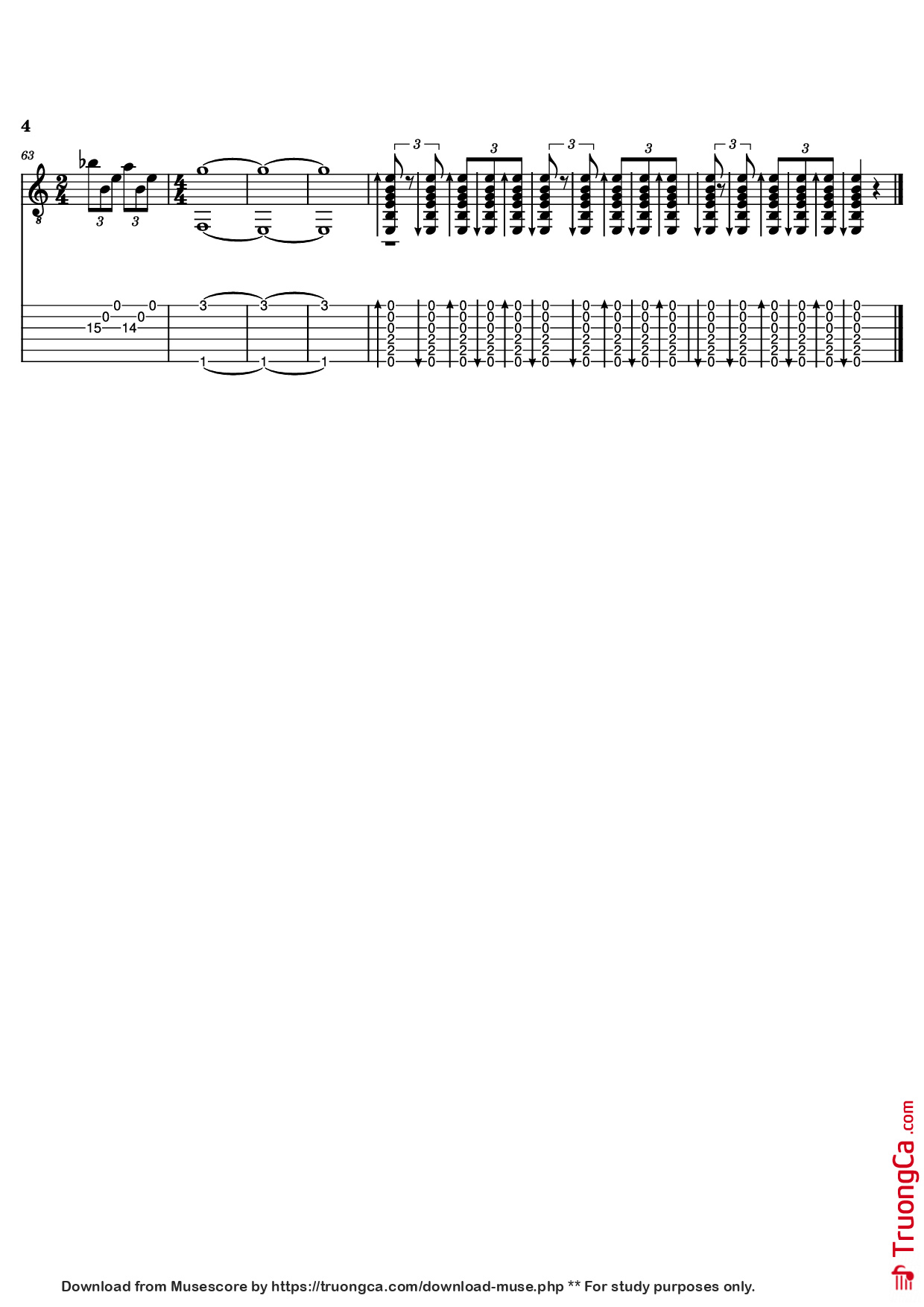 [Sheet] The Last Of Us Guitar TAB PDF, chords Guitar TAB, mp4/midi