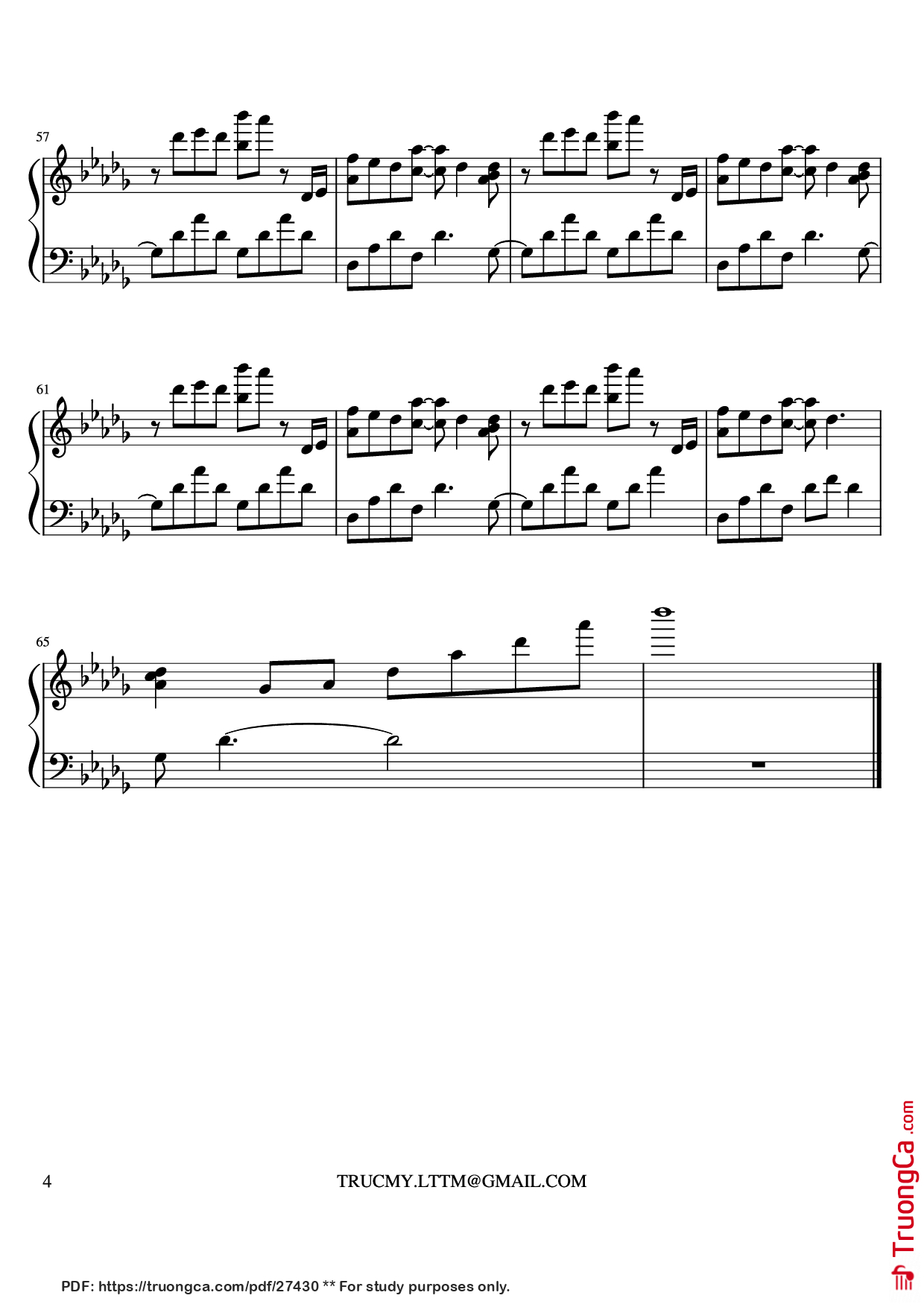[Sheet] Maybe Yurima Piano PDF, chords Piano, mp4/midi