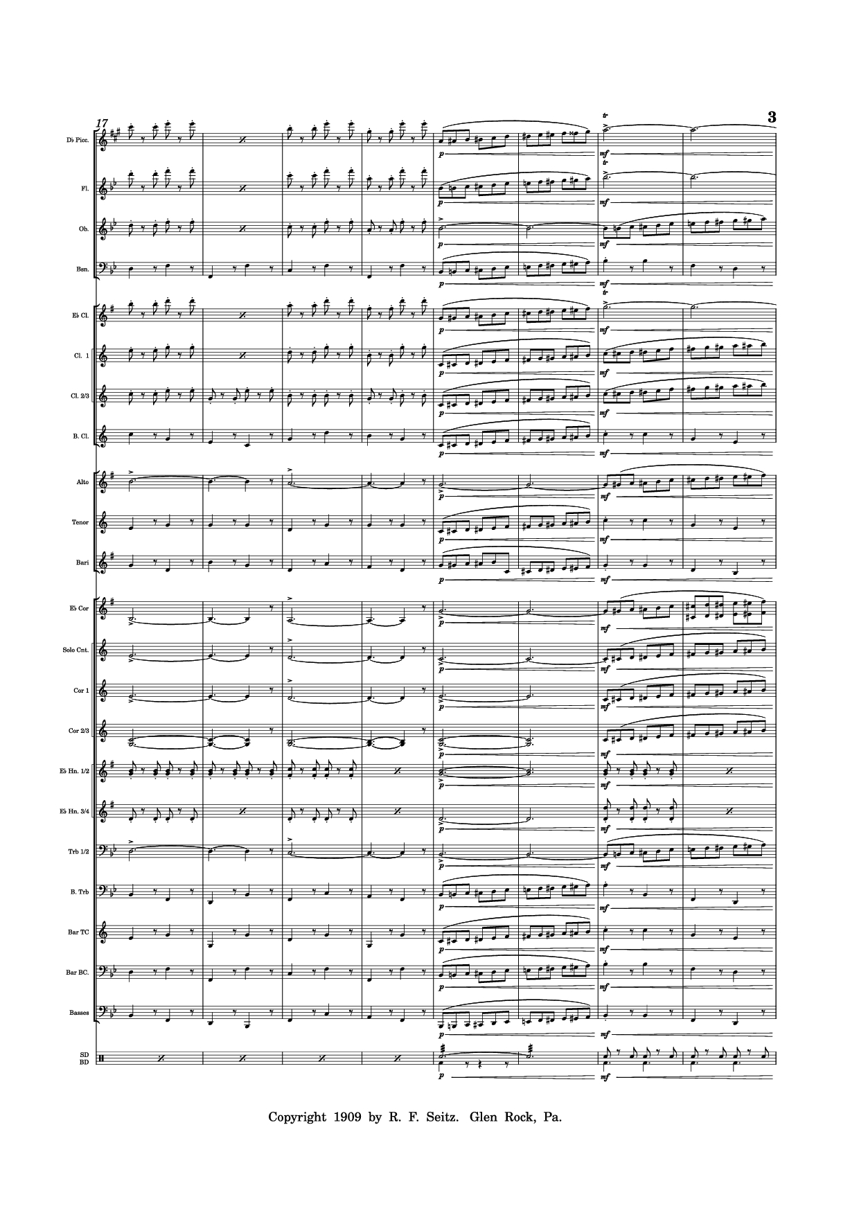 [Sheet] March "Grandioso" PDF lyrics & chords