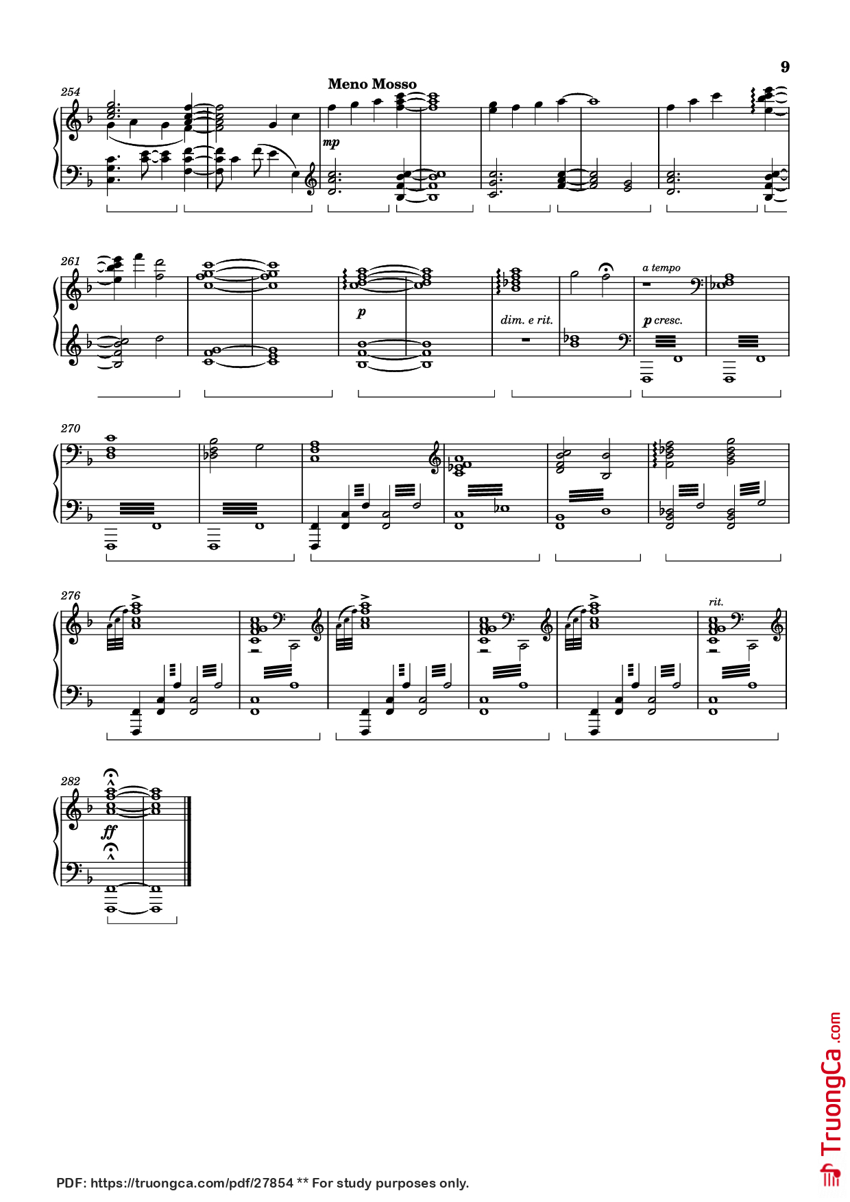 [Sheet] Sincerely Piano PDF, chords Piano, mp4/midi
