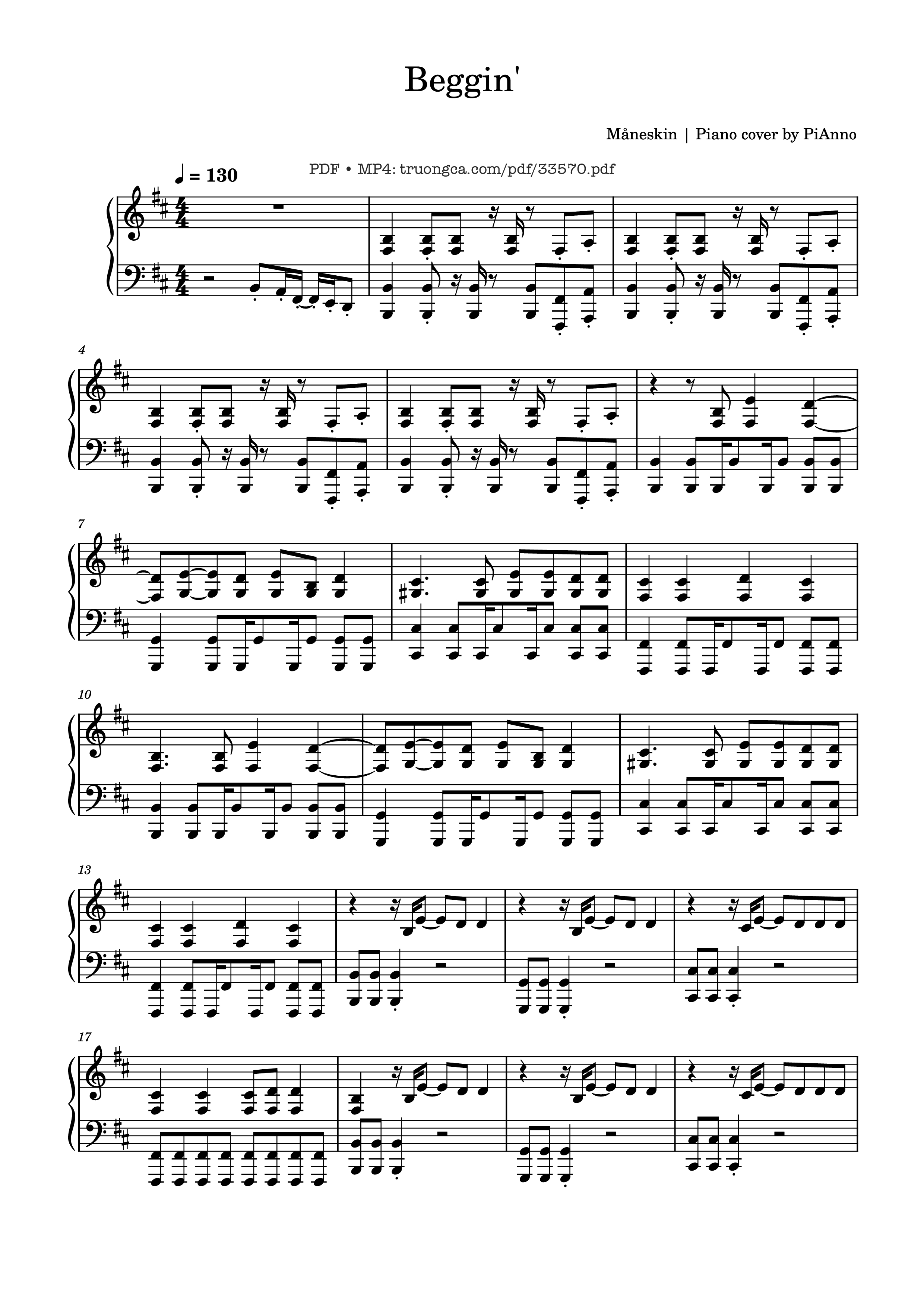 Maneskin and 1 PDF musis sheets