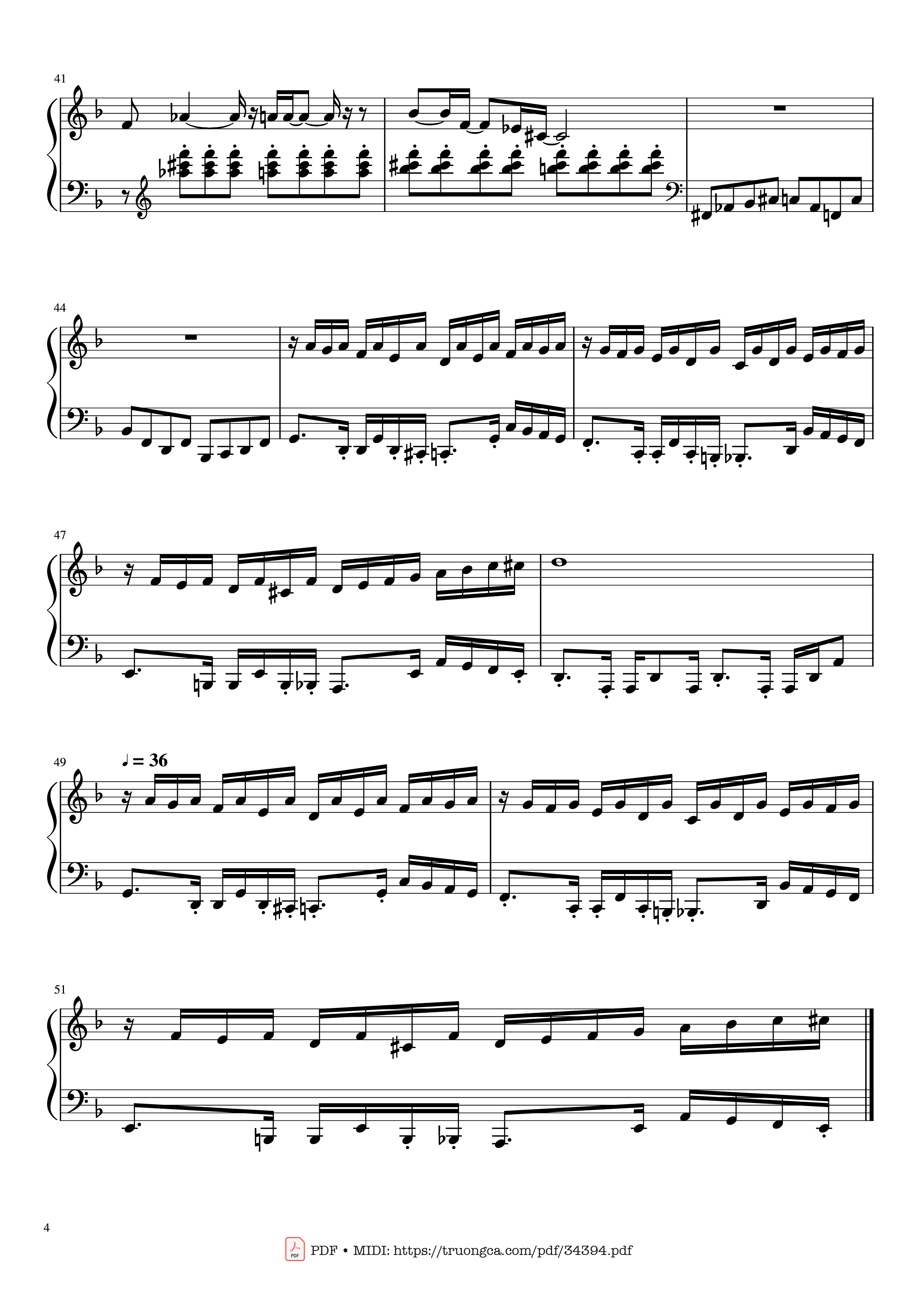 [Sheet] Homage Piano PDF, chords Piano, mp4/midi